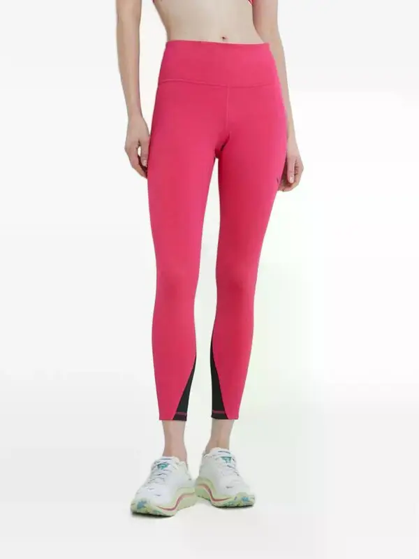 PUMA Logo-print Panelled Leggings