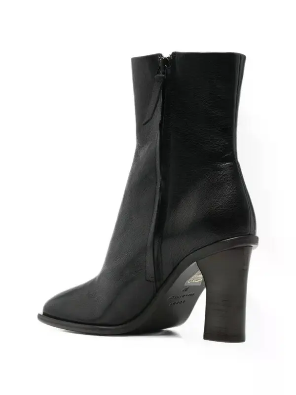 Soeur Lollie Grained Leather Ankle Boots