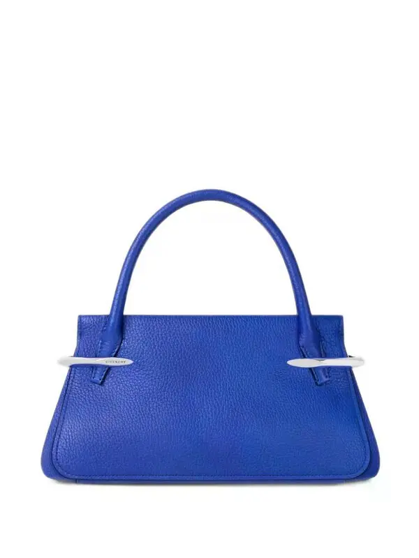 Givenchy Mini Pinch Bag In Leather - Blue