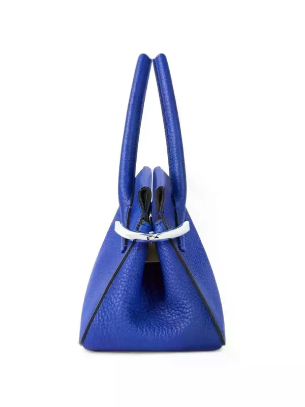 Givenchy Mini Pinch Bag In Leather - Blue