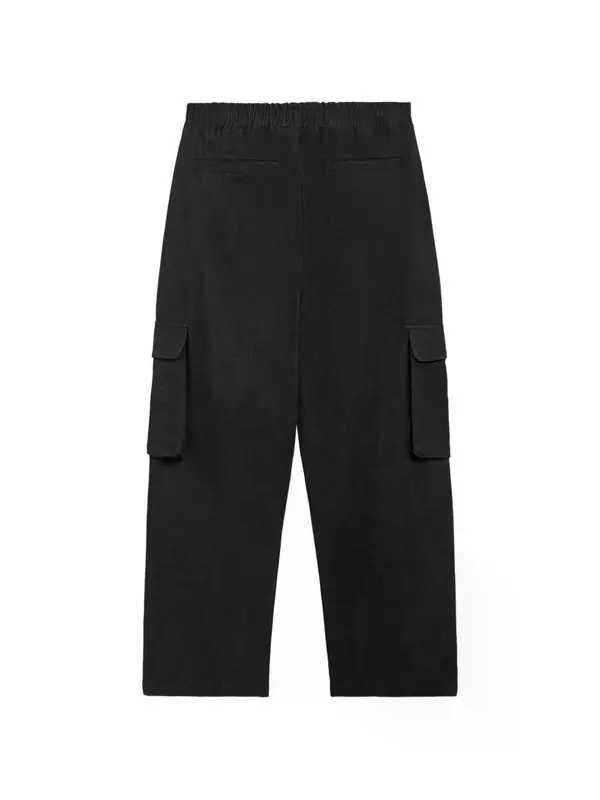 BARROW Layered-detail Cargo Pants - Black