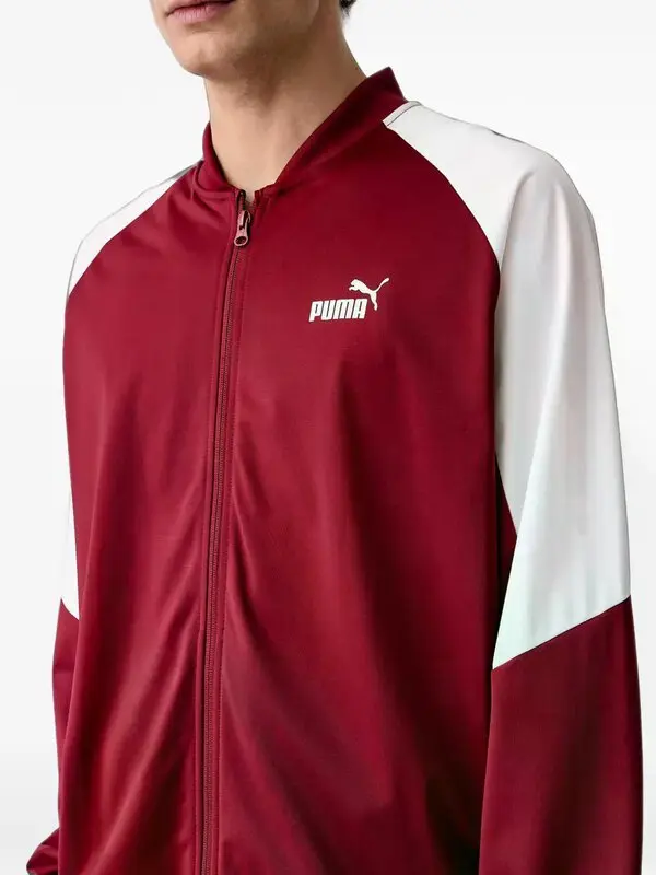 PUMA Colour-block Zip-up Sweatshirt