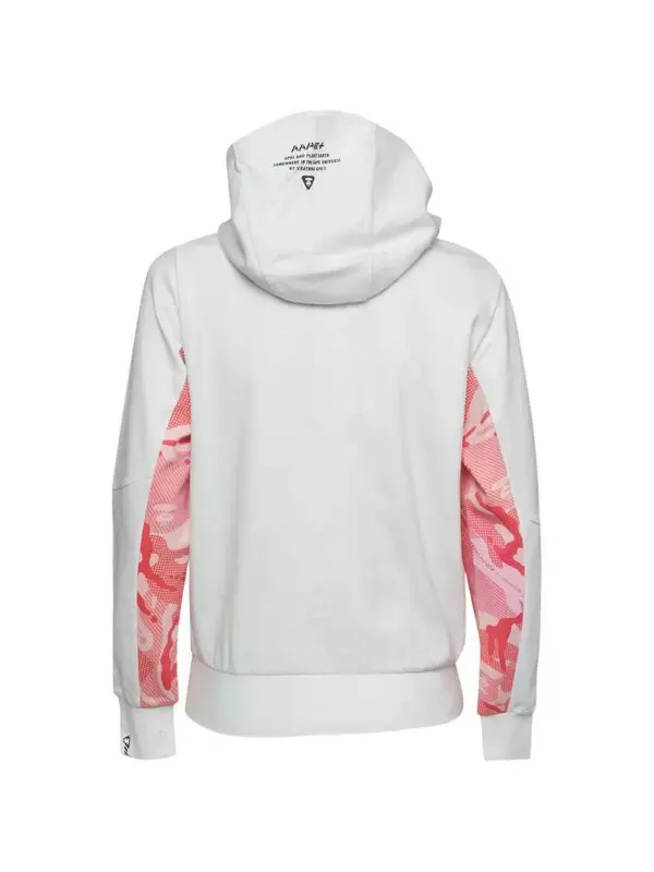 A BATHING APE Logo Camo-print Hoodie