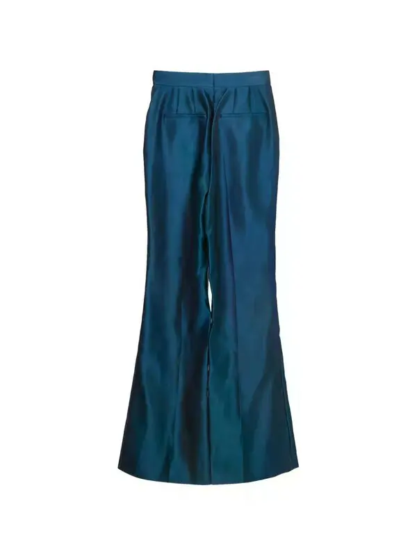 Fendi Charleston Wide-leg Trousers - Blue