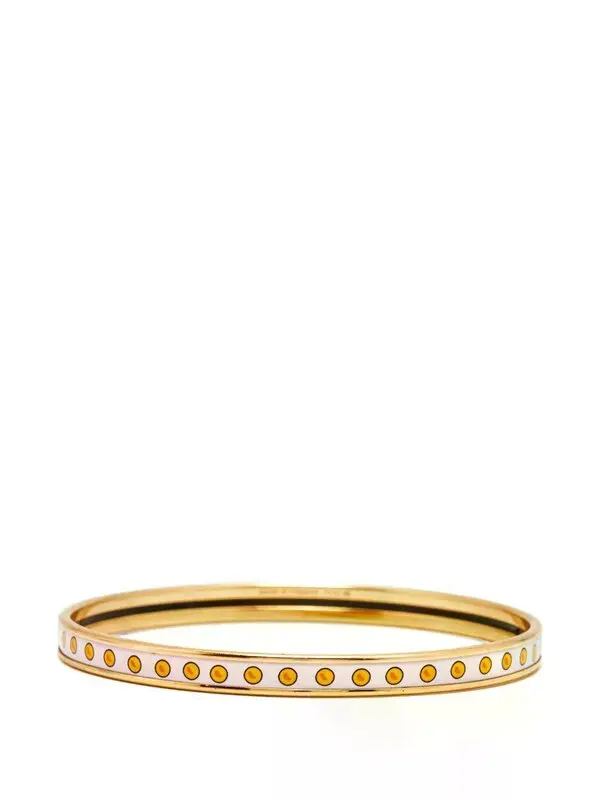 Hermès Enamel -plated Bangle - Gold