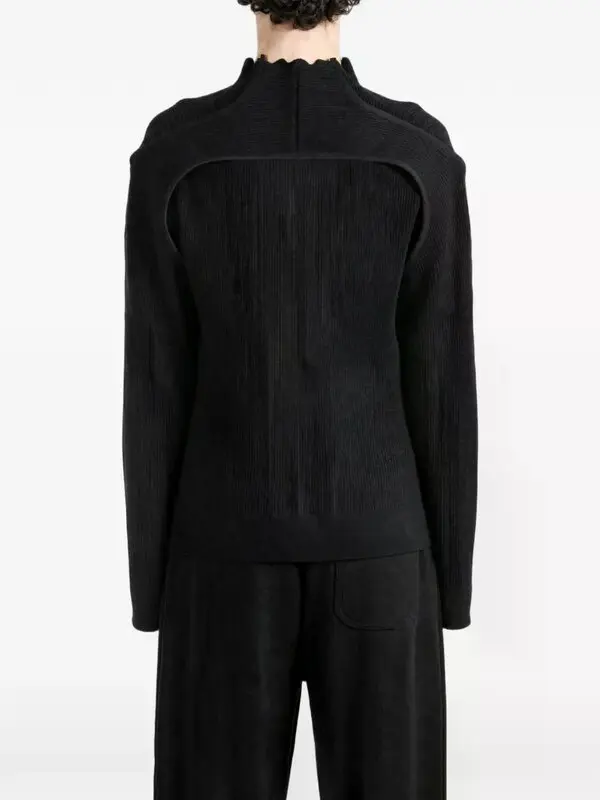 PUMA Ribbed Cut-out Sweater