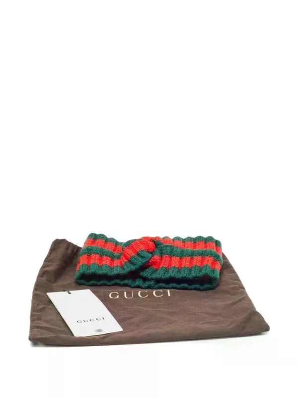Gucci Rib-knit Twist Hairband