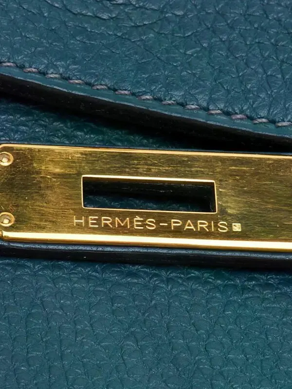 Hermès 2010s 35 Birkin Togo Leather Tote Bag