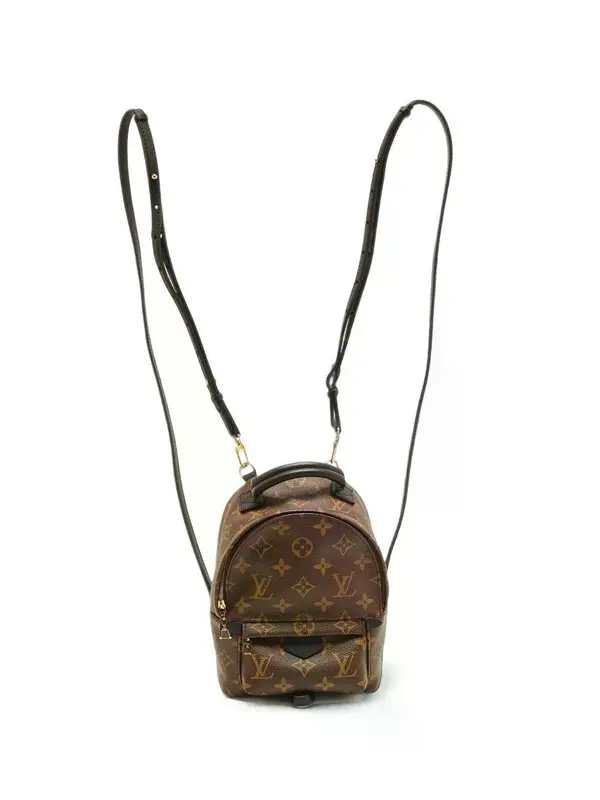 LOUIS VUITTON 2018 Mini Palm Springs Monogram Backpack