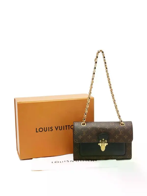 LOUIS VUITTON Victoire Monogram Shoulder Bag - Brown