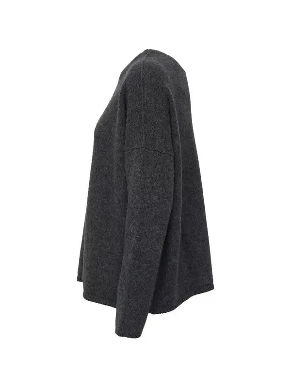 Apuntob Crew-neck Drop-shoulder Sweater