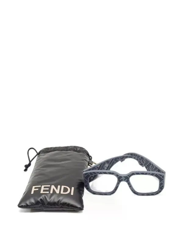 Fendi Shadow Square Sunglasses - Blue