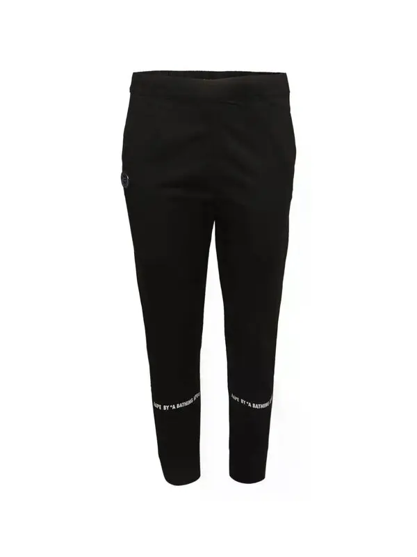 A BATHING APE Logo Print Track Pants