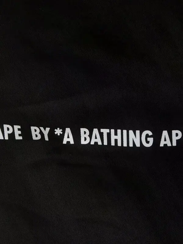 A BATHING APE Logo Print Track Pants