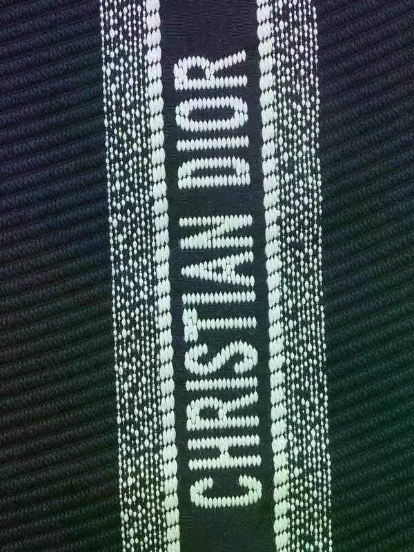Dior University Reversible Scarf - Blue