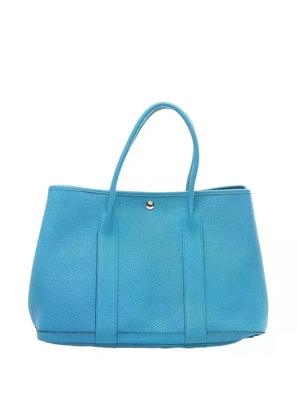 Hermès 2017 Negonda Garden Party 36 Tote Bag - Blue
