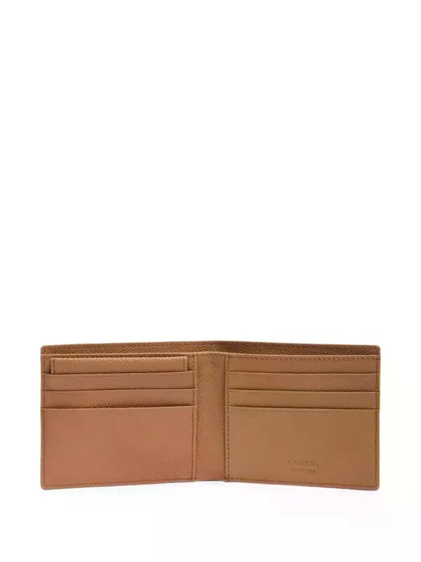 LANCEL Leon Grained Leather Wallet