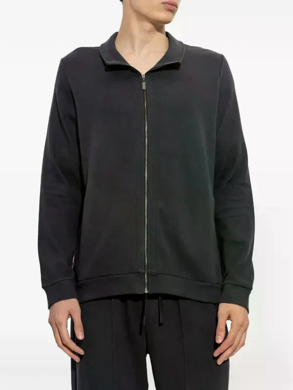 Hanro Travelwear Zip-up Hoodie - Black