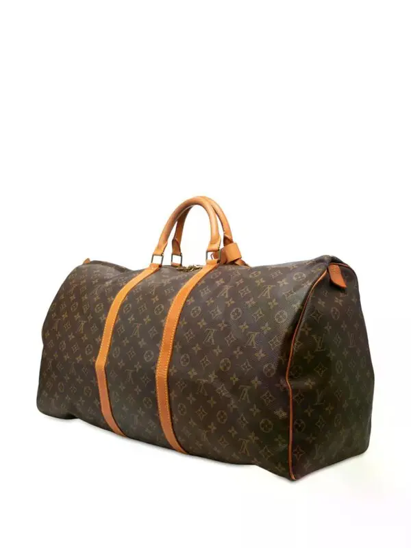 LOUIS VUITTON 1987 Monogram Keepall 60 Travel Bag