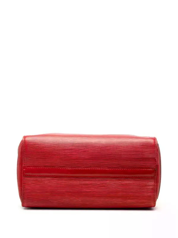 LOUIS VUITTON 1994 Epi Speedy 25 Boston Bag - Red