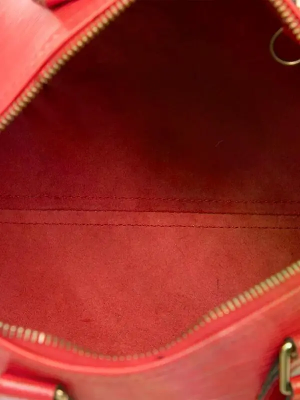 LOUIS VUITTON 1994 Epi Speedy 25 Boston Bag - Red