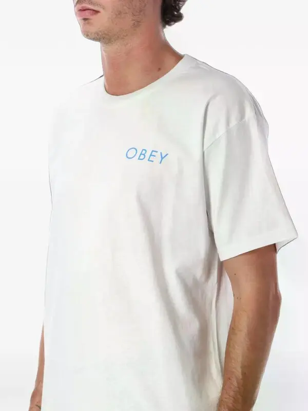 Obey Peace Brick Graphic-print T-shirt