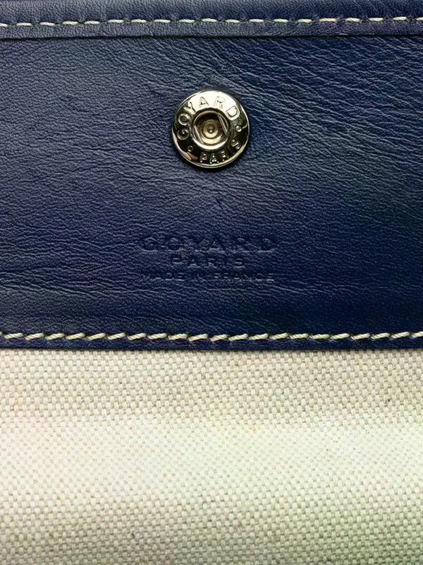 Goyard 2011 Goyardine Saint Louis Pm Tote Bag - Blue