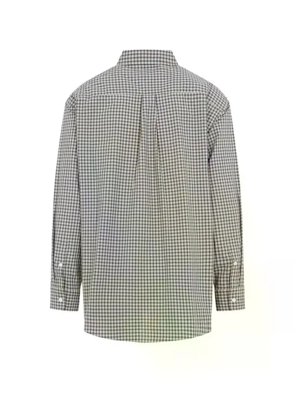 Marni Check-pattern Shirt - Grey