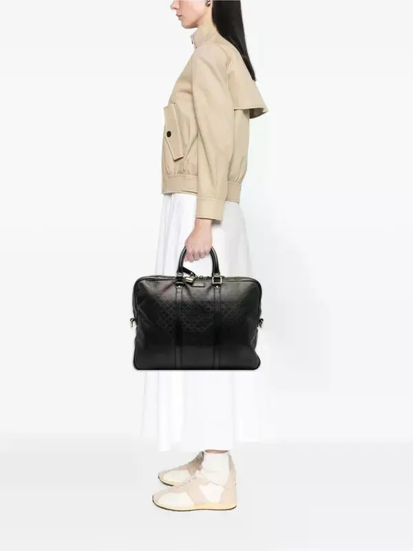 Gucci 2000-2015 Diamante Calfskin Business Bag