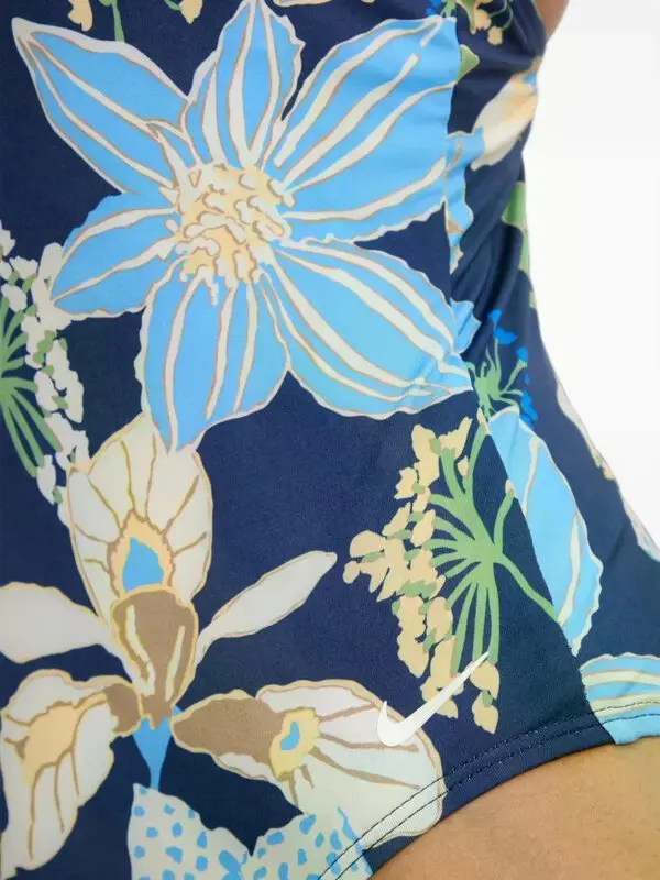 Nike Floral-print Swimsuit
