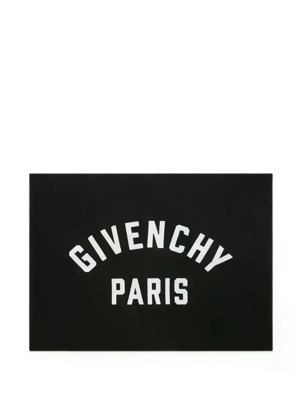 Givenchy Paris Double Sided Blanket In Wool