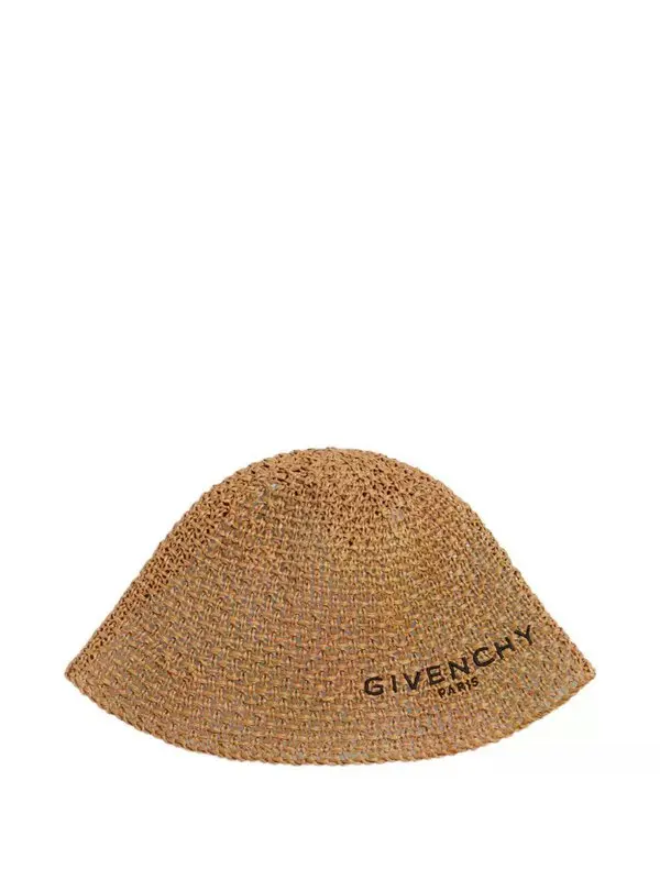 Givenchy Paris Raffia-effect Bob - Neutrals