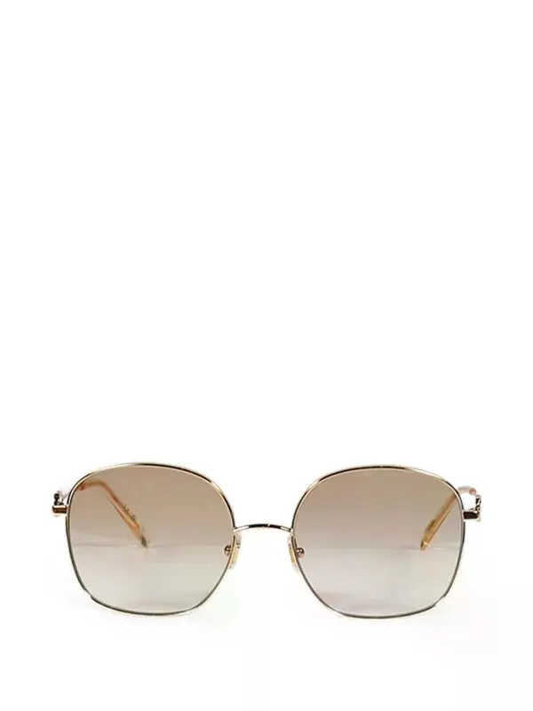 Valentino Garavani Vlogo Geometric-frame Sunglasses
