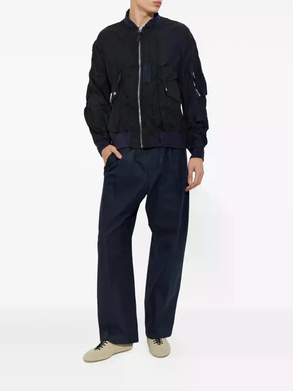 Comme Des Garçons Zip-up Bomber Jacket