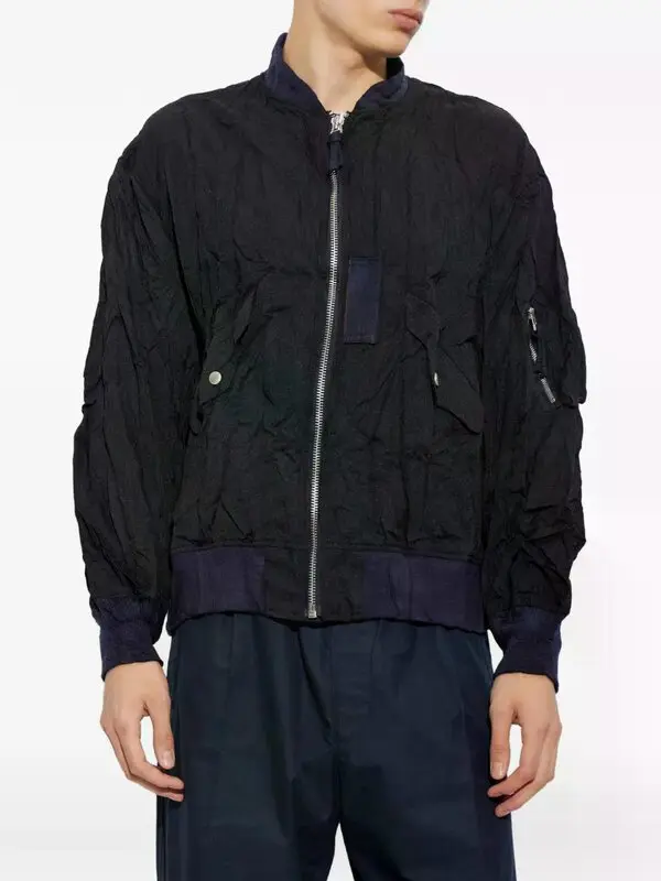Comme Des Garçons Zip-up Bomber Jacket