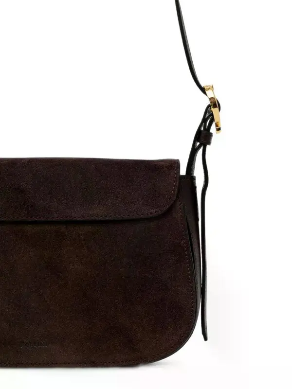 POLLINI Fence Suede-leather Crossbody Bag