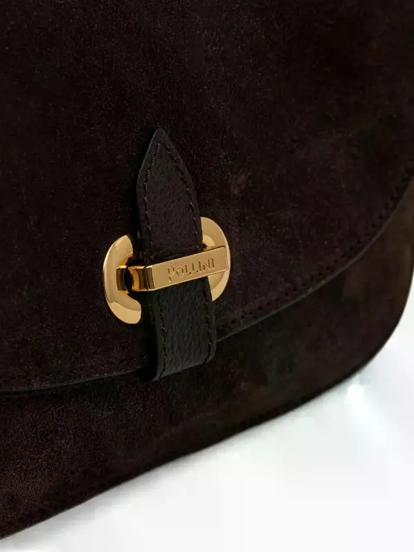 POLLINI Fence Suede-leather Crossbody Bag