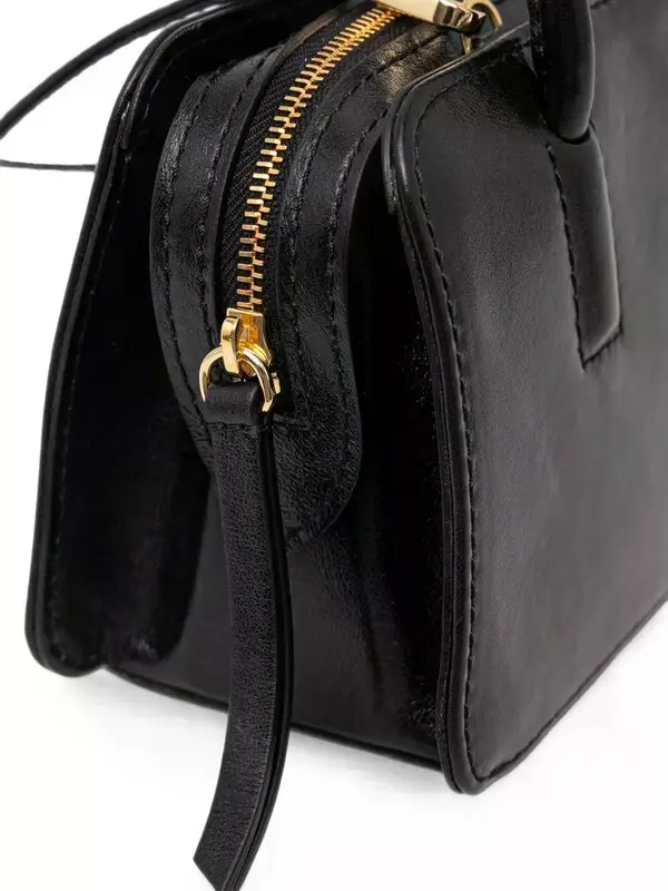 POLLINI Small Lady Logo-debossed Leather Tote Bag