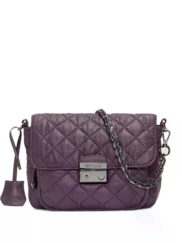 Mz Wallace Small Crosby Lock Quilted Cross Body Bag