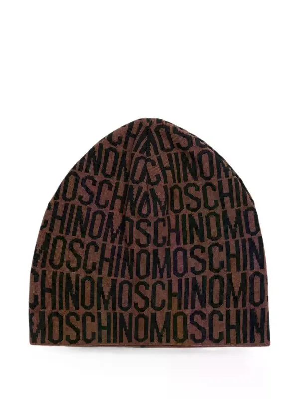 Moschino Logo-print Beanie Hat