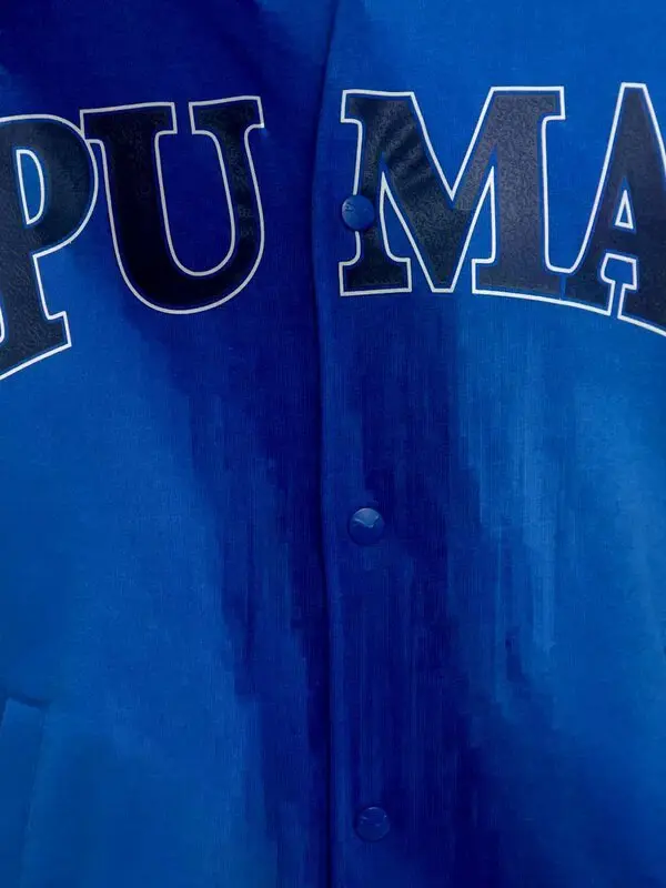 PUMA Squad Logo-print Colour-block Jacket