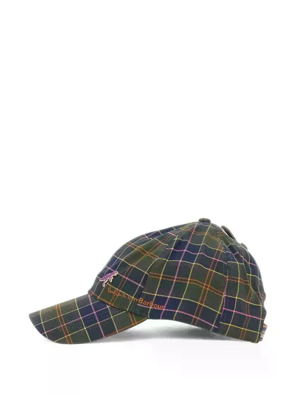 Barbour X Paul Smith Tartan-pattern Baseball Cap