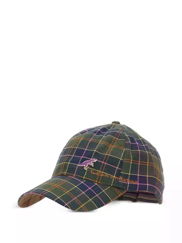 Barbour X Paul Smith Tartan-pattern Baseball Cap