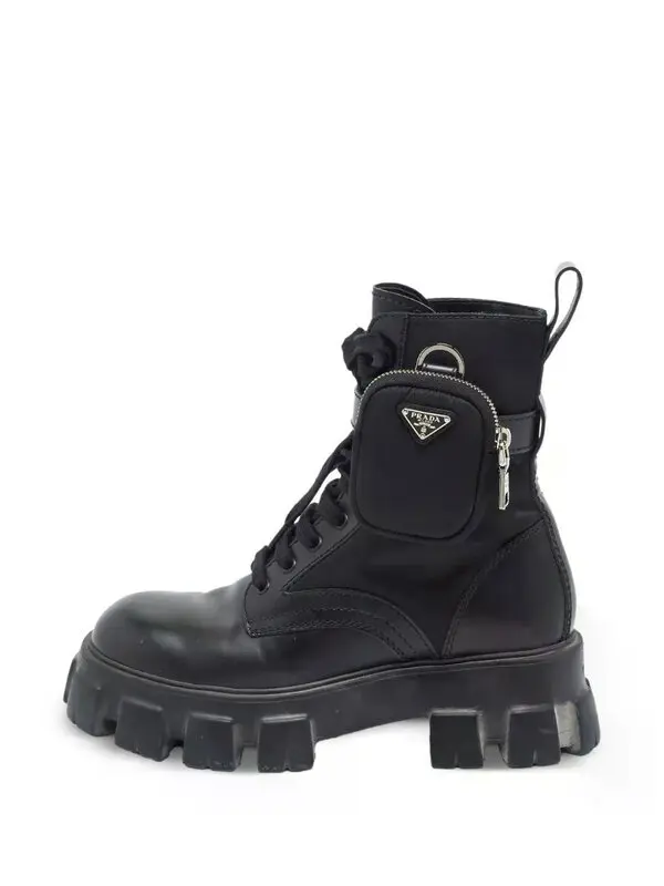 Prada Monolith Lug-sole Boots