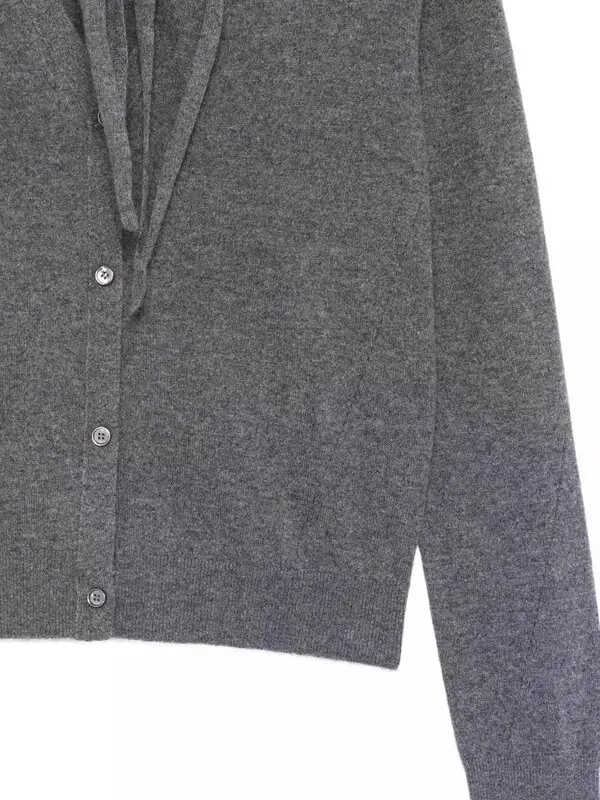 JUUN.J Cashmere Scarf Cardigan