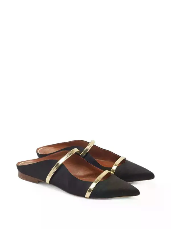 MALONE SOULIERS Maureen Satin Mules