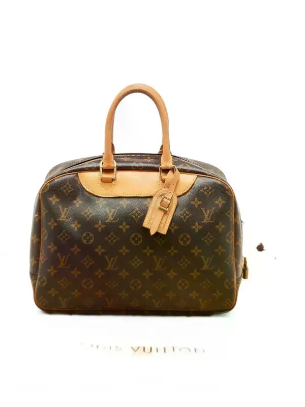 LOUIS VUITTON 2004 Deauville Monogram Tote Bag