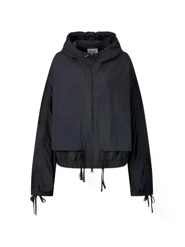STUDIO TOMBOY Ruched-detail Hooded Jacket