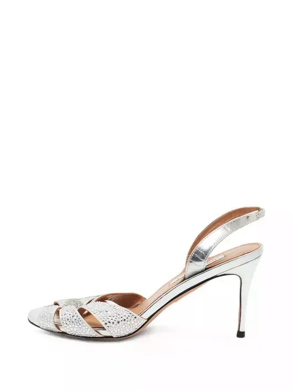 AQUAZZURA Flirt Crystal-embellished Sandals
