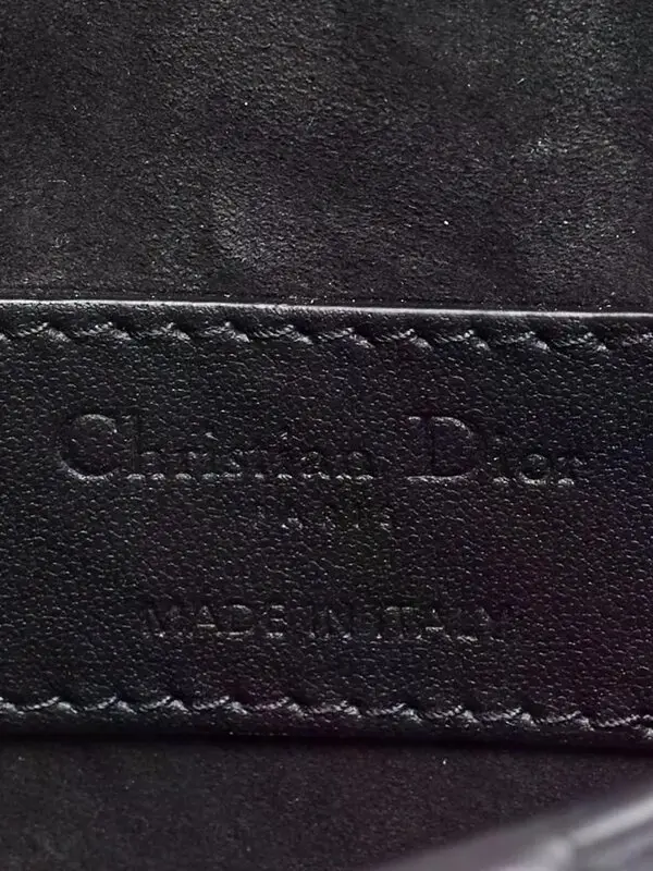 Dior 2020 Saddle Mini Bag - Black